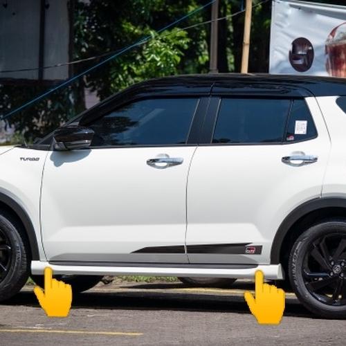 Jual Side skirt Bodykit samping Cover trisplang toyota raize original ...