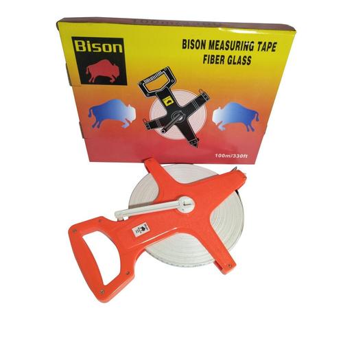 Jual Meteran Fiber Bulat Kain 50 Meter / Fiberglass Measuring Tape ...