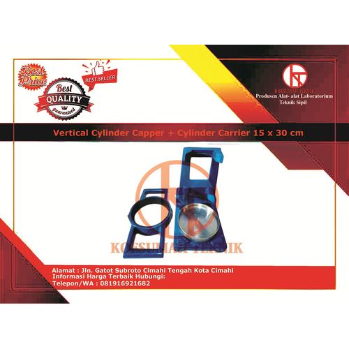 Jual vertical cylinder capping + pengunci sampel silinder beton - 10 x ...