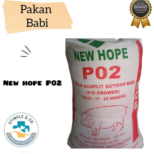 Jual Pakan Ayam New Hope PO2 Pur Unggas Ayam Babi Pelet Repack 1 Kg ...