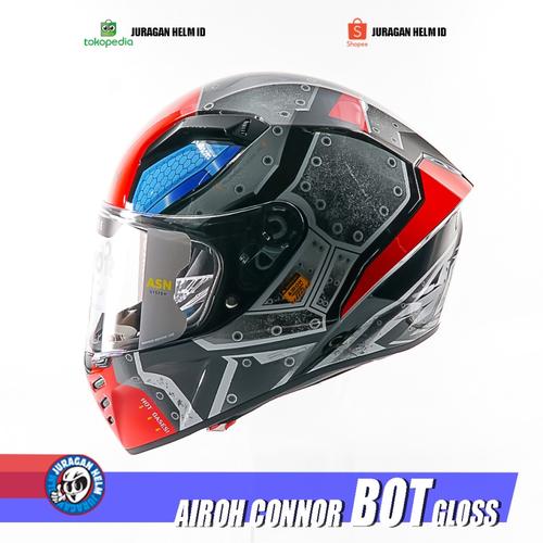 Jual Airoh Connor Bot Gloss Full Face - XXL - Kota Tangerang - Juragan ...