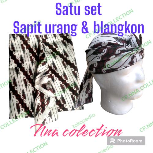 Jual sapit urang dan blangkon instan siap pakai ukuran anak & dewasa ...