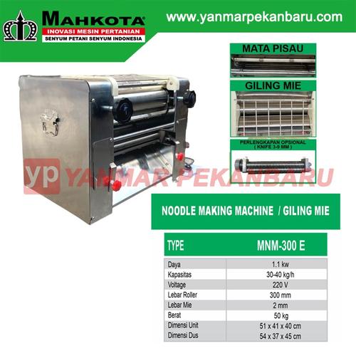 Jual Mesin Gilingan Mie / Noodle Making Machine MAHKOTA MNM 300 E ...