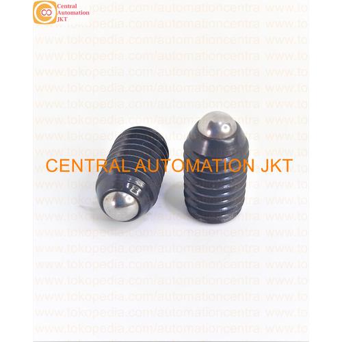 Jual Ball Plunger M3 M4 M5 M6 M8 M10 Baut Stopper Baja - M3 X 8 - Kota ...