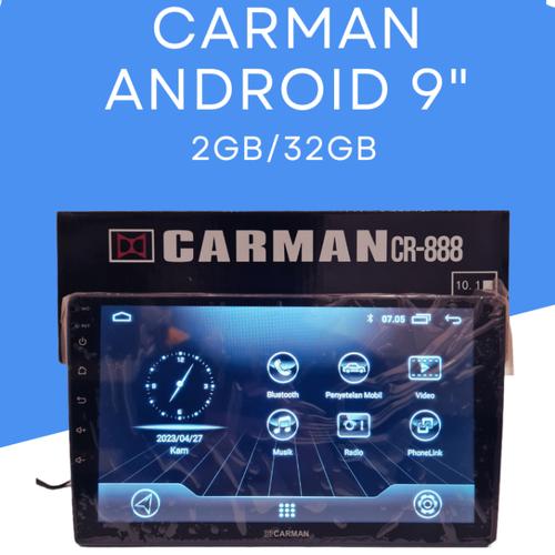 Jual Head Unit Double Din Android 9 Inch Carman Tv Mobil Android Wifi 2 ...