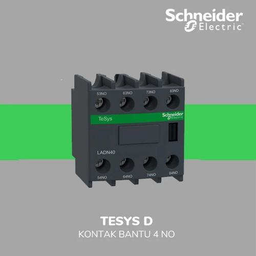 Jual Schneider Electric TeSys Kontak Bantu Contactor 4NO Series LADN40 ...