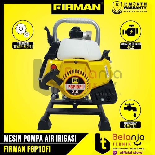 Jual Firman FGP 10 FI FGP10FI Pompa Air Irigasi Portable 1 In 8 Meter 2 ...