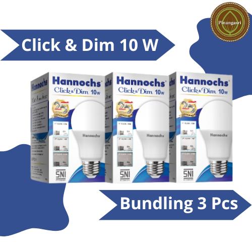 Jual Hannochs Lampu LED Click & Dim 10W - 1 lampu 3 Pilihan Tingkat ...