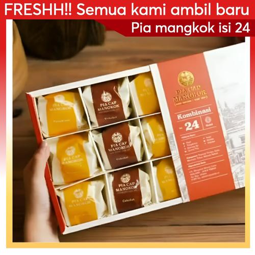 Jual Pia Cap Mangkok isi 24 oleh oleh khas Malang - Coklat - Kota ...