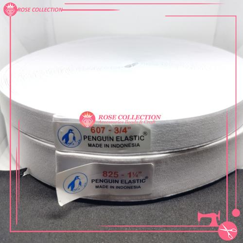 Jual Karet Elastis / Elastic Penguin TEBAL 607/825 uk. 2cm -3cm Meteran ...