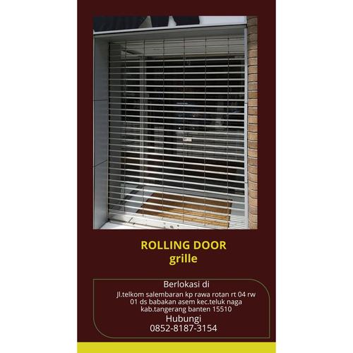 Jual Pintu tipe grille Rolling door - Kab. Tangerang - Rollingdoor Jaya ...