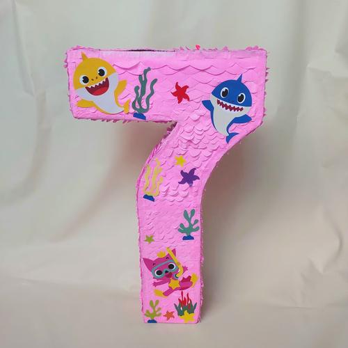 Jual Pinata Pukul Angka 7 Ulang Tahun Tinggi 75 CM - Hijau Muda ...