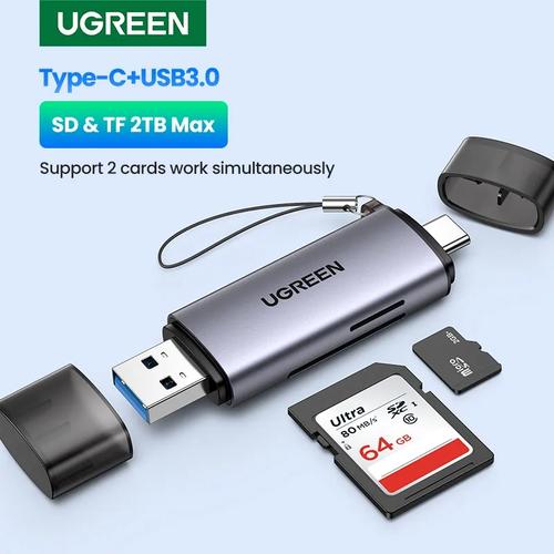 Jual UGREEN Type C and USB 3.0 Card Reader Adapter - 50706 2IN1 - Jakarta Pusat - Werna-Werna ...