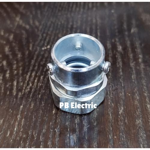 Jual Connector Flexible Conduit 1/2 Inch / Coupling Flexible to Pipe ...