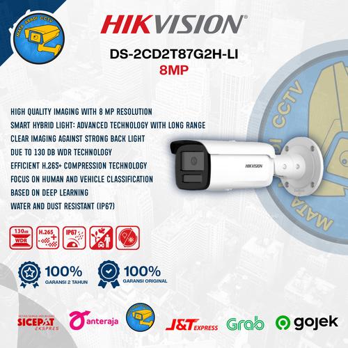 Jual Kamera CCTV IP Hikvision DS-2CD2T87G2H-LI Smart Hybrid Camera 8MP - Jakarta Utara - Mata ...