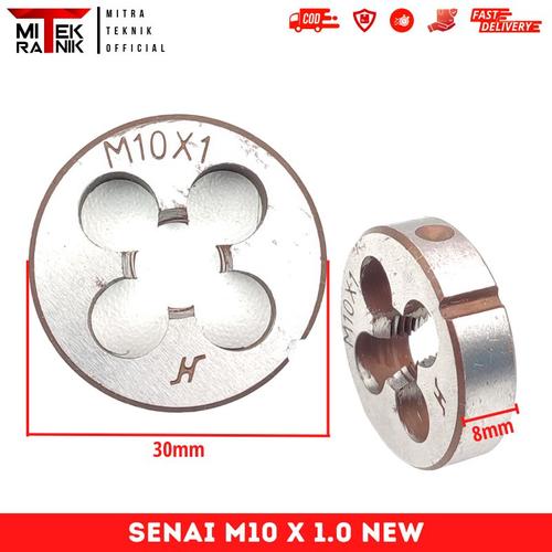 Jual Senai Round Dies Senay M10 x 1.0 Pembuat Drat Luar Senei - Kab. Kebumen - Mitra Teknik.ol ...