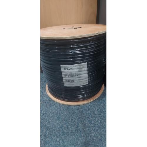 Jual Kabel Coaxial RG6 Antena TV CCTV Outdoor 1 Roll 305 Meter Proview ...