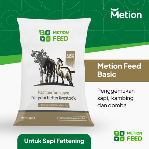 Jual Metion Feed Basic / Konsentrat Sapi Potong / Pakan Domba ...