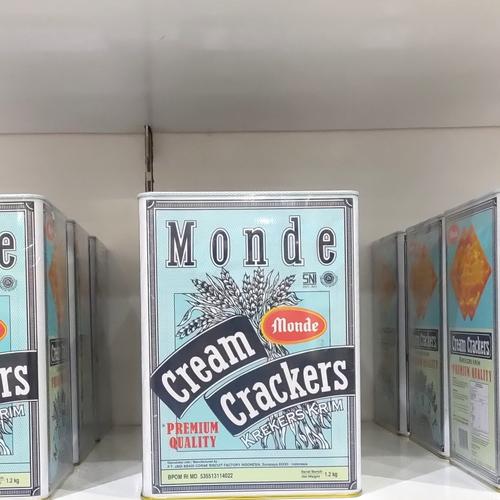 Jual Monde Cream Crackers Kaleng 1200gr - Jakarta Timur - One Gate ...
