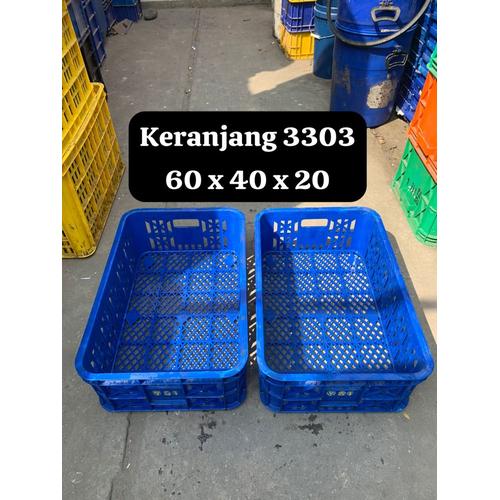 Jual keranjang rabbit plastik 3303 keranjang buah keranjang sayur ...