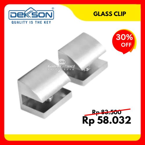 Jual Penjepit Kaca Dekson Dekkson gc d009 sn Glass Clip Konektor Kaca ...