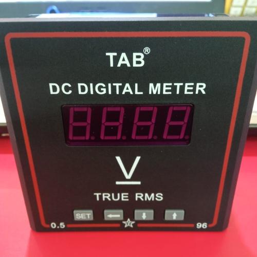 Jual DC Digital Voltmeter single Phase max 600vdc TAB - 96 x 96 mm ...