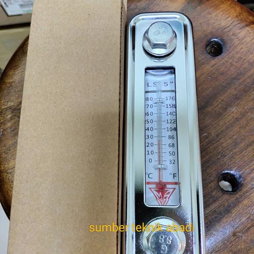Jual Level gauge oil LS-5 inch temperatur alat ukur suhu tangki oli ...