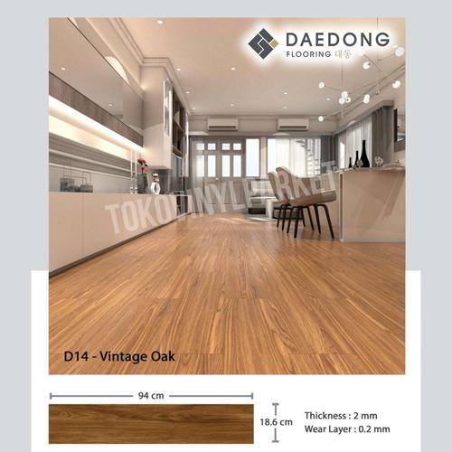 Jual Lantai Vinyl kayu Korea Daedong D14 tebal 2mm/box - Jakarta ...