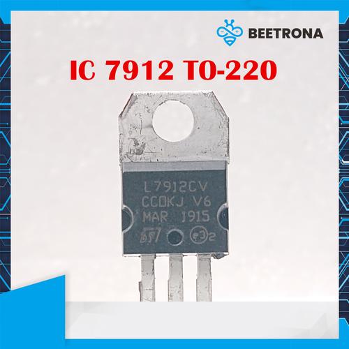 Jual IC Regulator 7912 Penstabil Penurun Tegangan DC -12V T0-220 - Kab ...