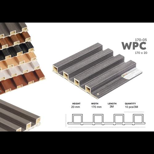 Jual WPC Wood Wall Panel Dinding 3D Ukuran 24mm 17cm 3m - 170-01 ...