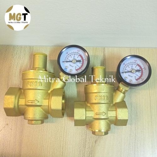 Jual 1" Inch PRV Drat Kuningan PN16 ( Pressure Reducing Valve ...