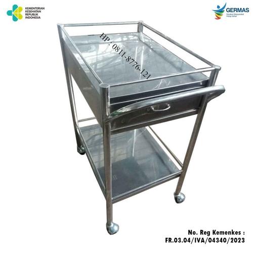 Jual Meja Troli Instrumen 2 Rak Laci Samping - Kab. Bogor - Sulthan ...