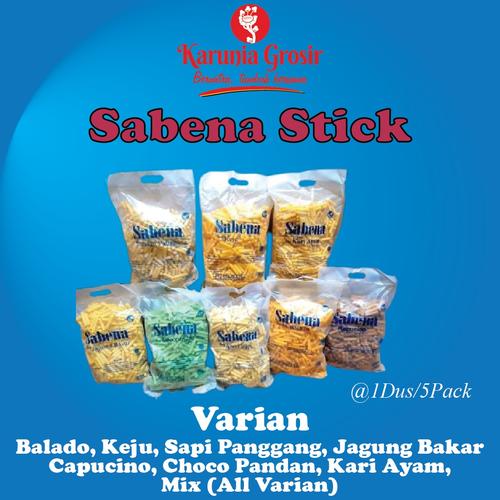 Jual Snack Sabena Stik Semua Rasa harga satuan - balado - Kota Bekasi ...