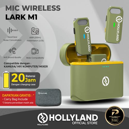 Promo Wireless Microphone Clip On Hollyland Lark M1 Portable Mic ...
