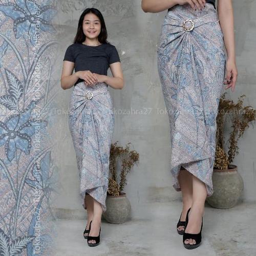 Jual rok lilit batik / rok lilit serut / rok lilit premium / bawahan ...