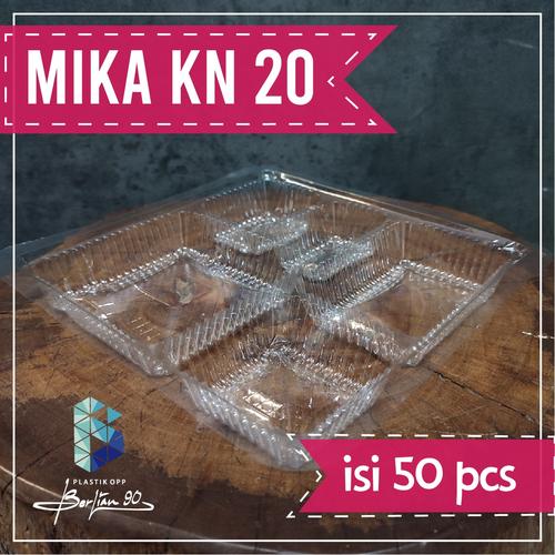 Promo Mika Sekat 5 Nasi Kotak Ukuran 20x20 / Mika Alas Tray 20 / Tray ...