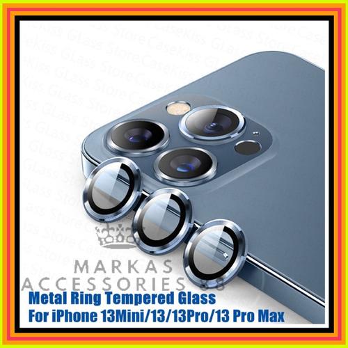 Jual IPHONE 13 / PRO / MAX / MINI RING TEMPERED GLASS CAMERA LENS ...