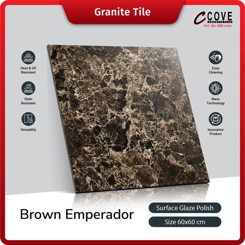 Jual Granit Lantai Granite Tile Brown Emperador 60x60 - Jakarta Pusat ...