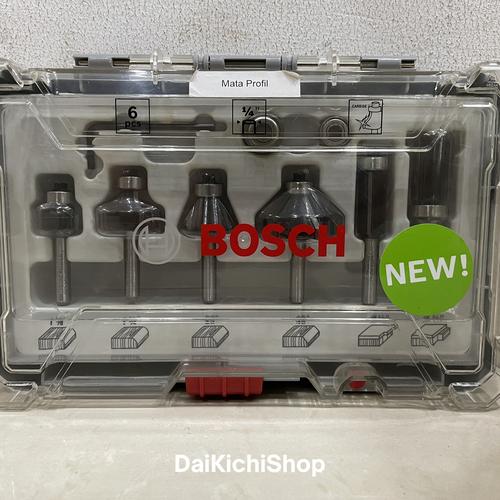 Jual Bosch Mata Router Trimmer Profil Bits Set 6 pcs - Jakarta Utara ...