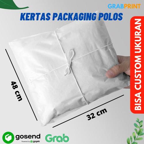 Jual Ready Stok Kertas Wrapping Paper Tissue Polos Putih Packaging ...