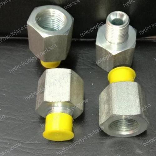 Jual NAPPLE REDUCER HYDRAULIC 1/2" MALE NPT X 3/8" FEMALE NPT - Jakarta ...