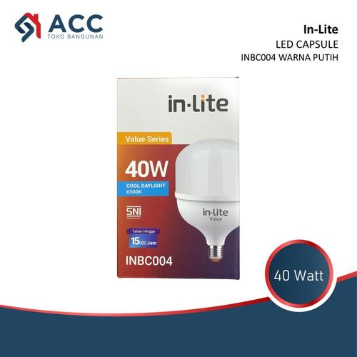 Jual INLITE INBC004 LAMPU LED CAPSULE VALUE SERIES 40W 40 WATT - Kota ...
