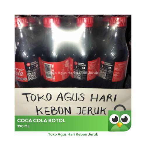 Jual COCA COLA BOTOL 390 ML, isi 12 kola botol plastik - Jakarta Barat ...