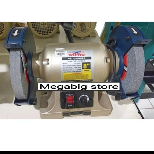 Jual Mesin Gerinda Duduk Wipro 8 inch TDS200 Bench Grinder 375 Watt ...