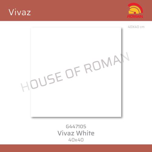 Jual ROMAN KERAMIK Vivaz White 40x40 G447105 (ROMAN House of Roman ...