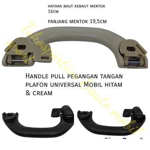 Jual HANDLE PULL PEGANGAN TANGAN PLAFON UNIVERSAL MOBIL PREMIUM HITAM ...