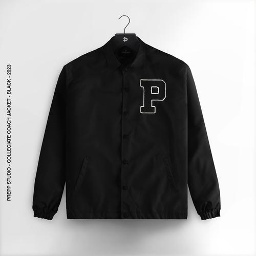 Jual Prepp Studio Collegiate Coach Jacket - Black - S - Jakarta Selatan ...