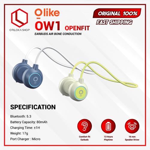 Promo Olike OW1 OPENFIT Bluetooth Headset Earphone Open Ear Air ...