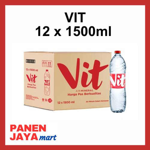 Jual VIT BOTOL 1500ML 1 DUS ISI 12 AIR MINERAL - Jakarta Barat - Panen ...