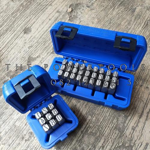 Jual Stamp punch set 15mm 16mm 20mm huruf dan angka ketok MASUS GERMANY ...